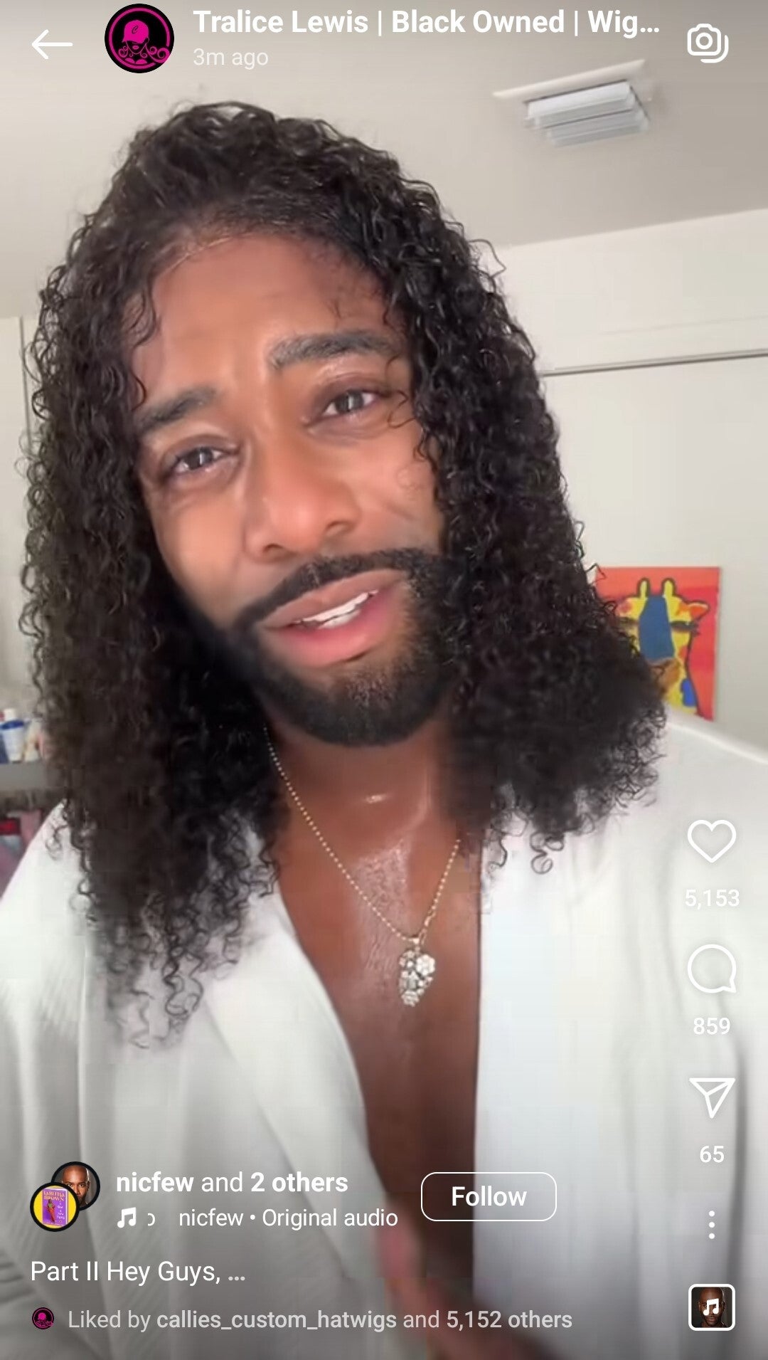 **Queen Tabitha Brown & Celebrity Nic Few Collab** - Glueless Afro ...